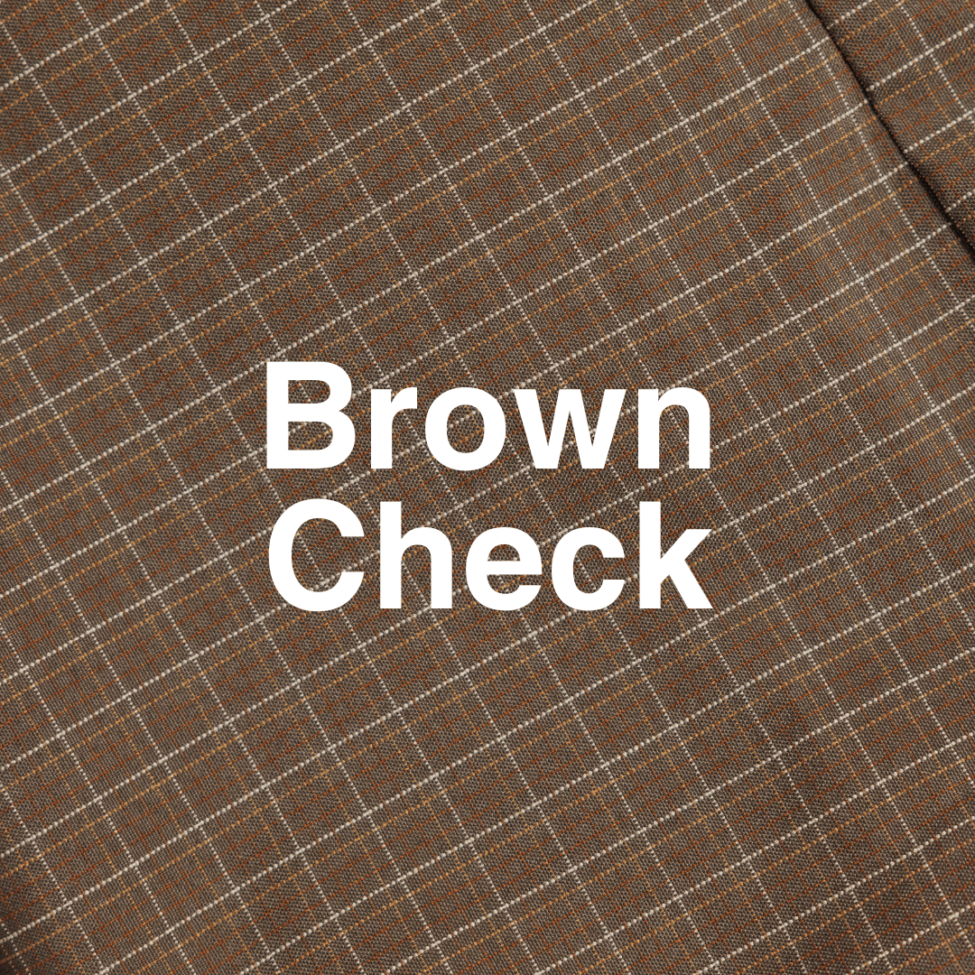 LOOSY Brown Check – Little Rooms